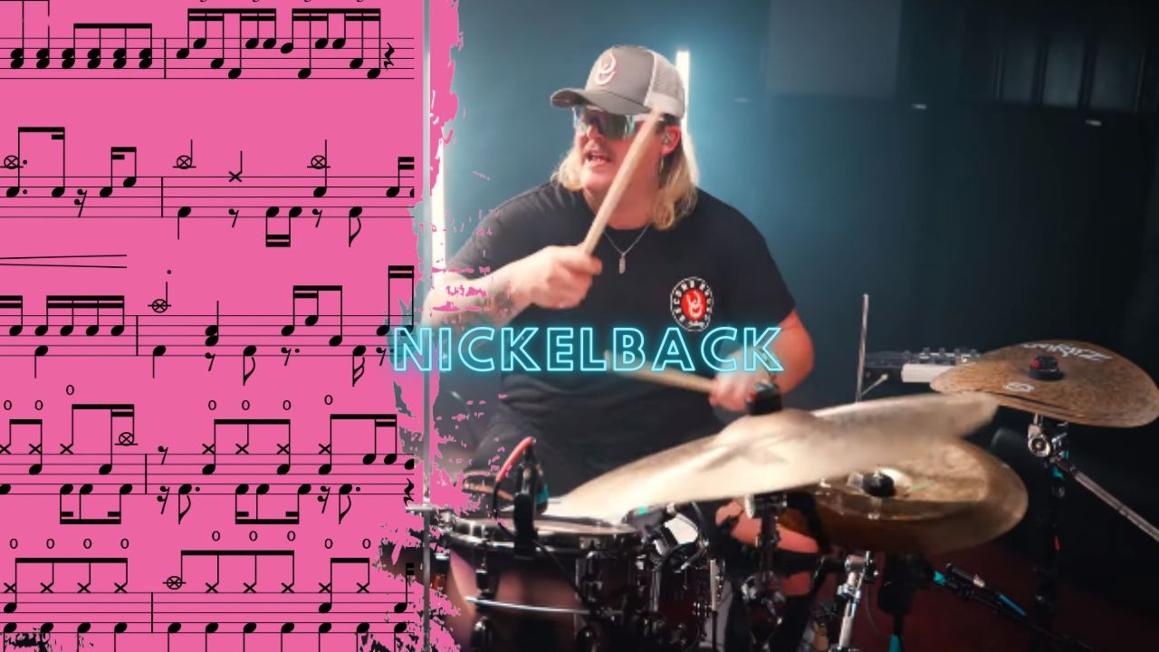 Nickelback - Animals by Cody Ash drum cover - 鼓譜 Drumtab ドラム楽譜