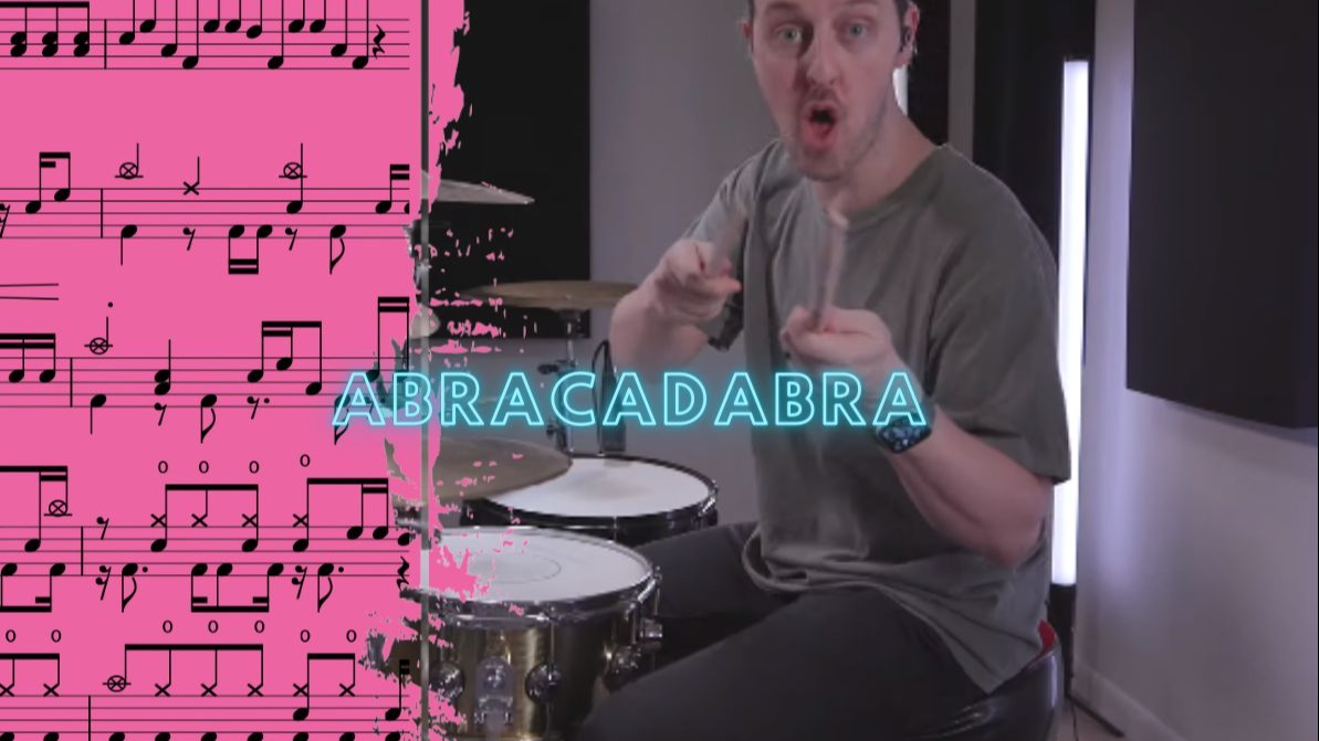 Lady Gaga - Abracadabra by Matt Chancey drum cover - 鼓譜 Drumtab ドラム楽譜