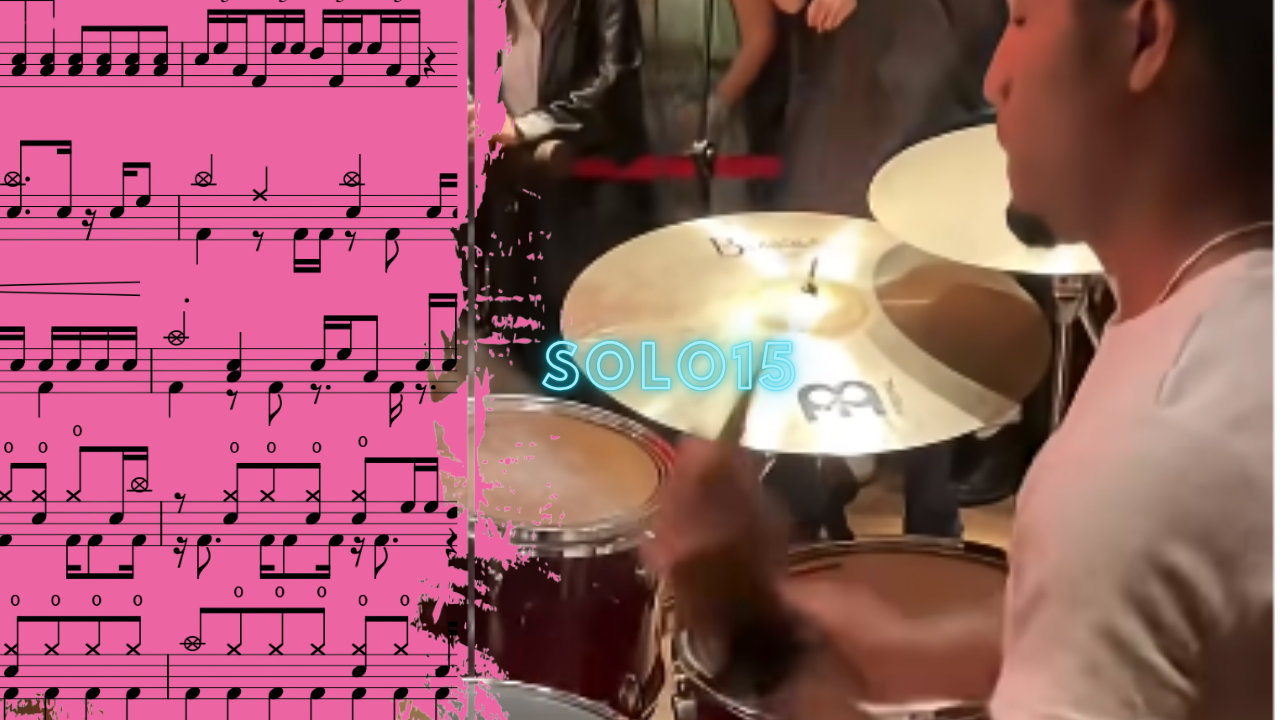 solo15 Jay Kalo Drum Cover - 鼓譜 Drumtab ドラム楽譜