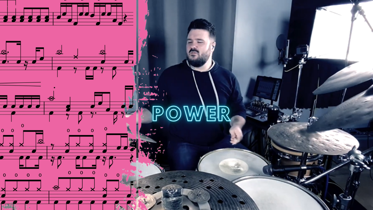 POWER By Justin Scott Drum Cover - 鼓譜 Drumtab ドラム楽譜